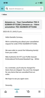 Cancelled item wasn’t shipped / Bank shows I was charged for this item?
